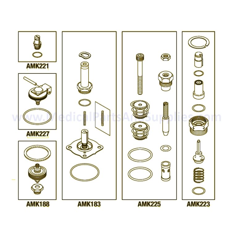 PM Kit (Exhaust Manifold) for the AMSCO/STERIS® Century V116, Part ...